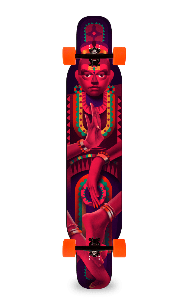 Shape Longboard Tandava 46 Completo Bambu - Flowing Boards