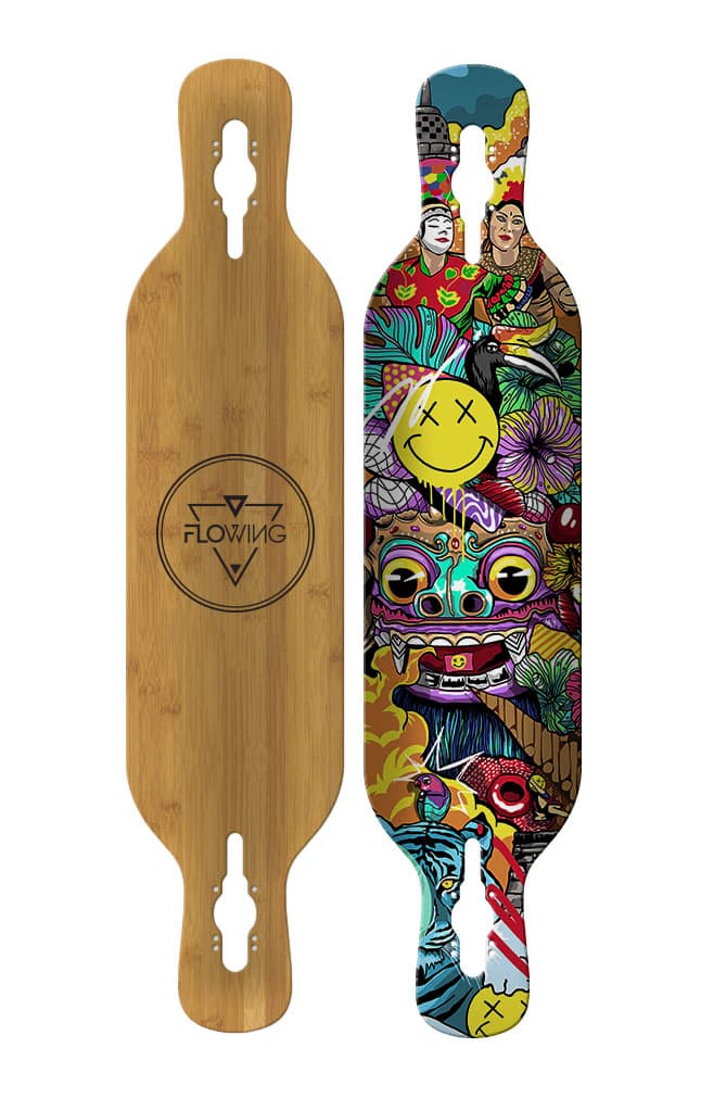 Shape Longboard DKT 42 Drop Through Bambu - Flowing Boards