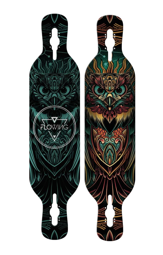 Shape Longboard DKT 42 Drop Through Bambu - Flowing Boards