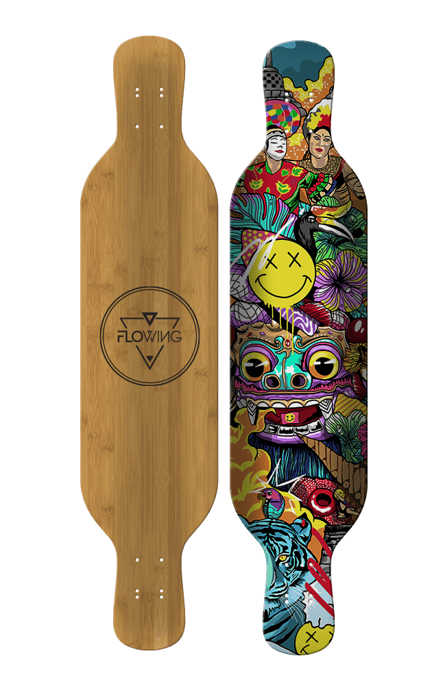 Shape Longboard DKT 42 Drop Through Bambu - Flowing Boards