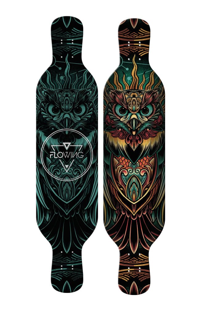 Shape Longboard DKT 42 Drop Through Bambu - Flowing Boards