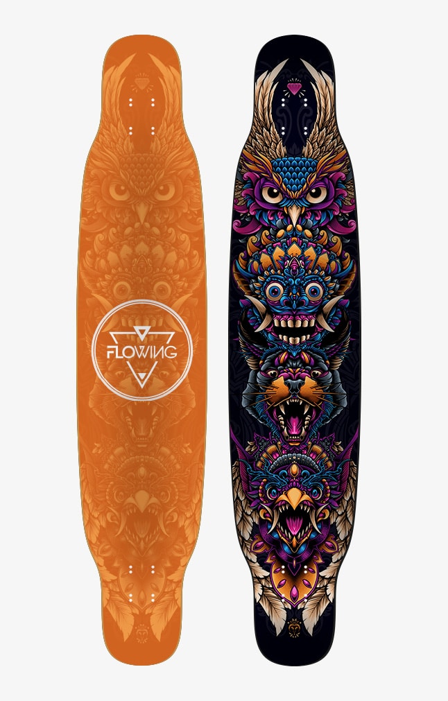 Shape Longboard Pandagaram 48 Bambu - Flowing Boards