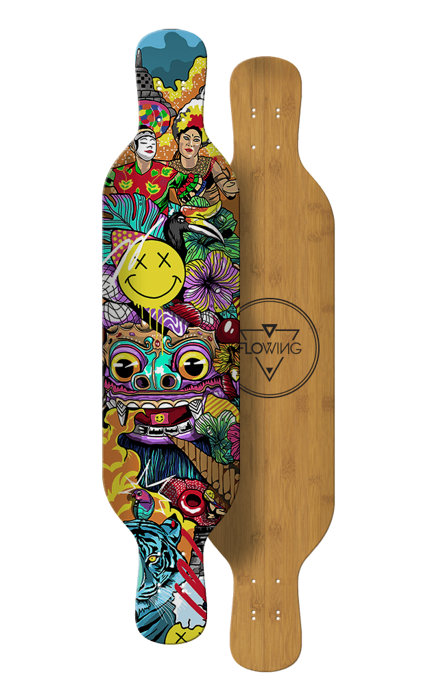 Shape Longboard DKT 42 Drop Through Bambu - Flowing Boards
